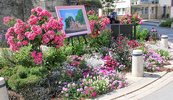Villes et villages fleuris 4 fleurs - Josselin (56)